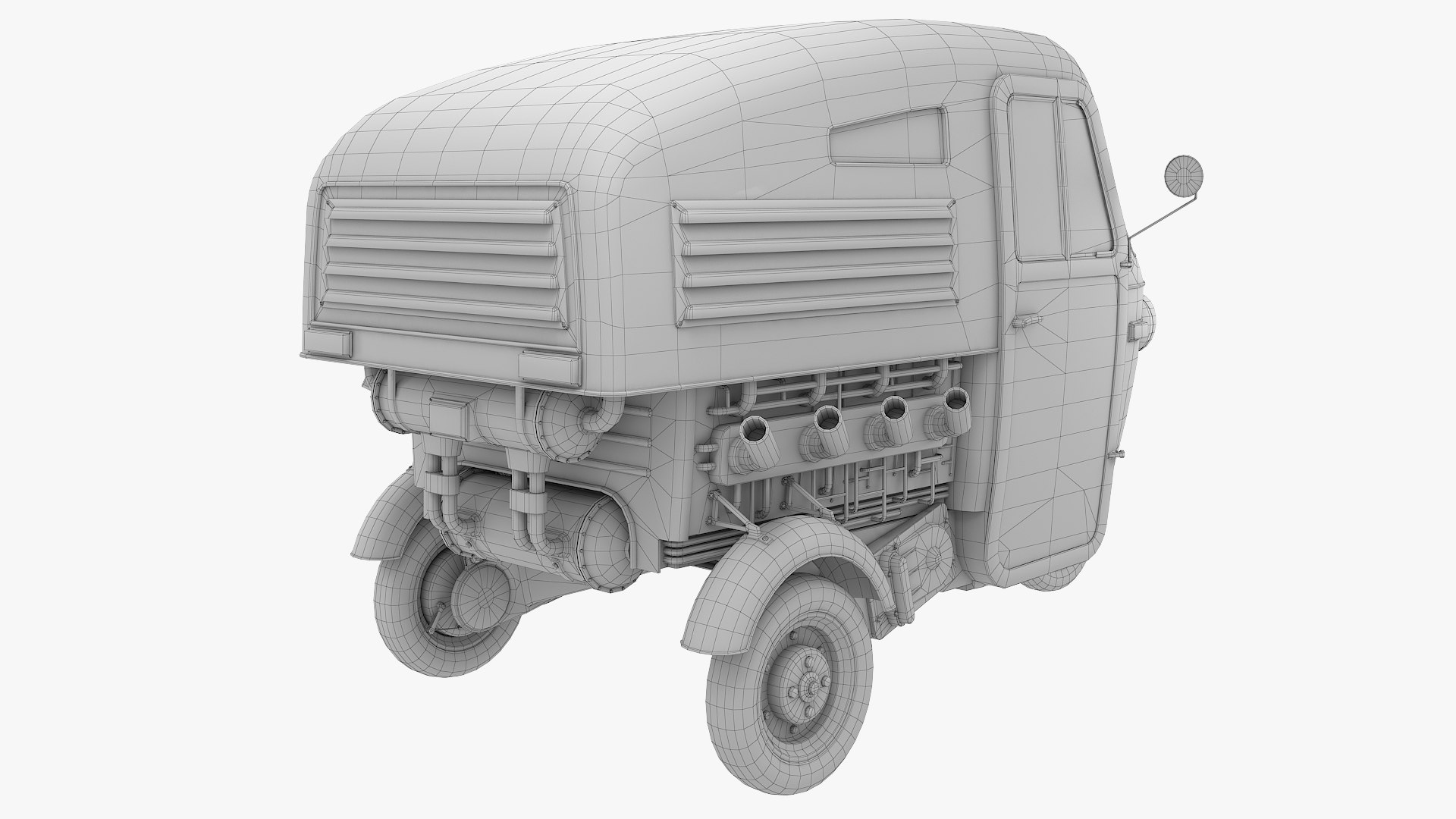 3D Three wheeler 01 - TurboSquid 1768286