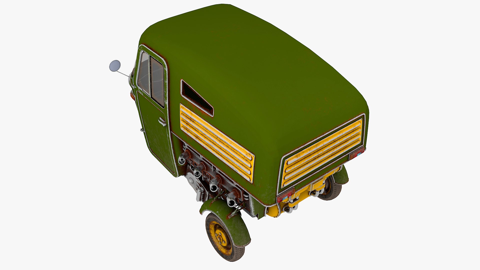 3D Three Wheeler 01 - TurboSquid 1768286