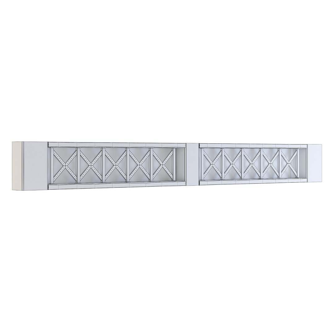 Factory Front Wall Upper 3D Model - TurboSquid 2255557