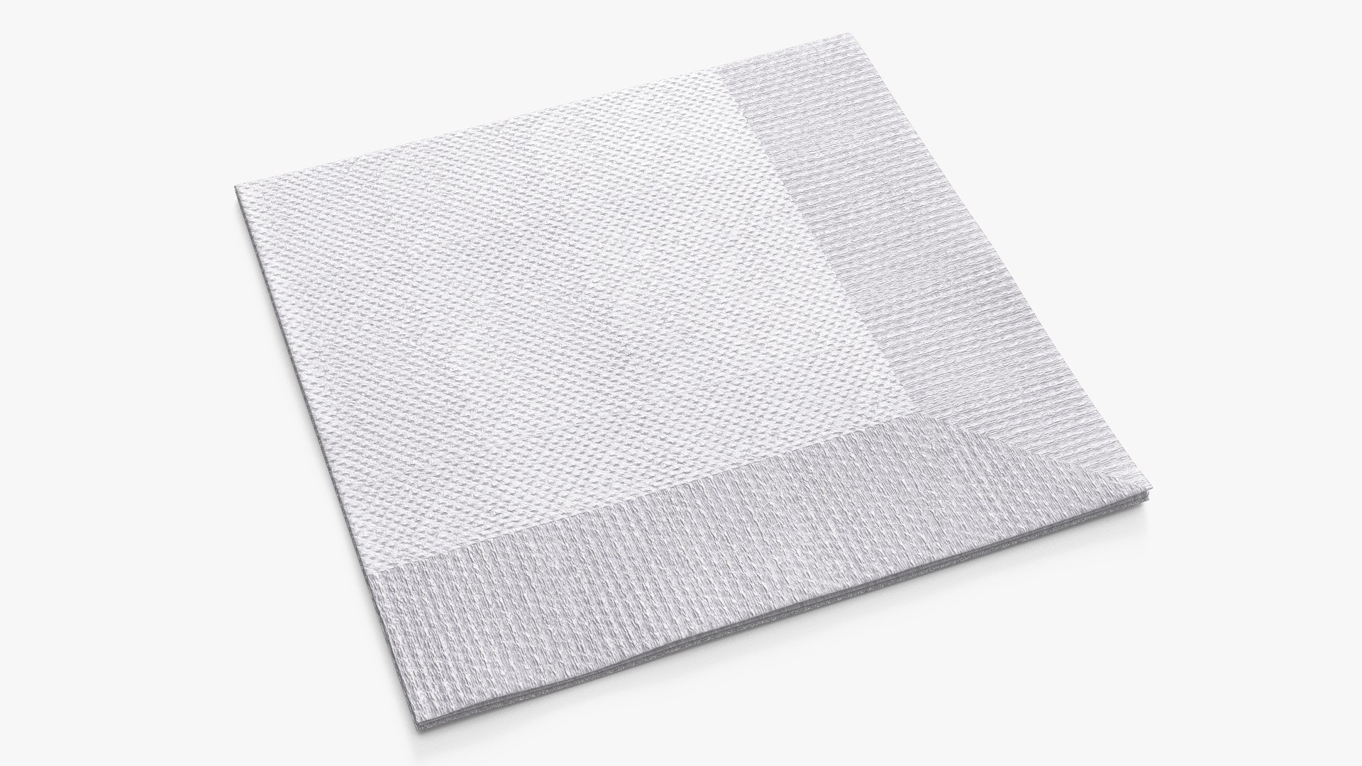 Realistic Paper Napkin Model - TurboSquid 2300565