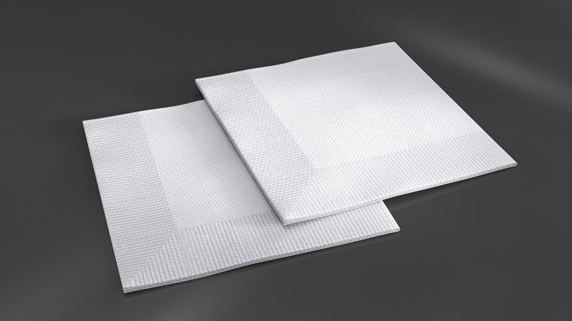 Realistic Paper Napkin Model - TurboSquid 2300565