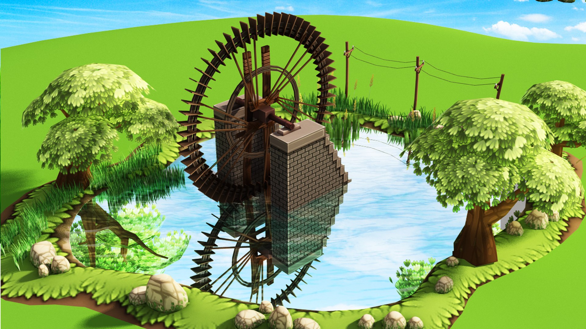 water wheels max