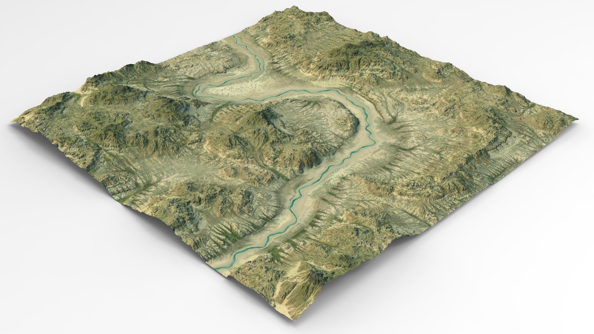 3D Games Terrain - TurboSquid 1505177