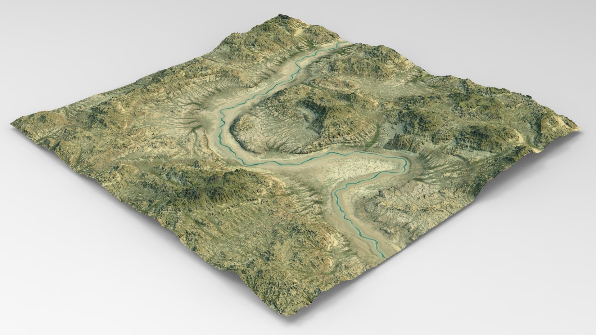 3D Games Terrain - TurboSquid 1505177