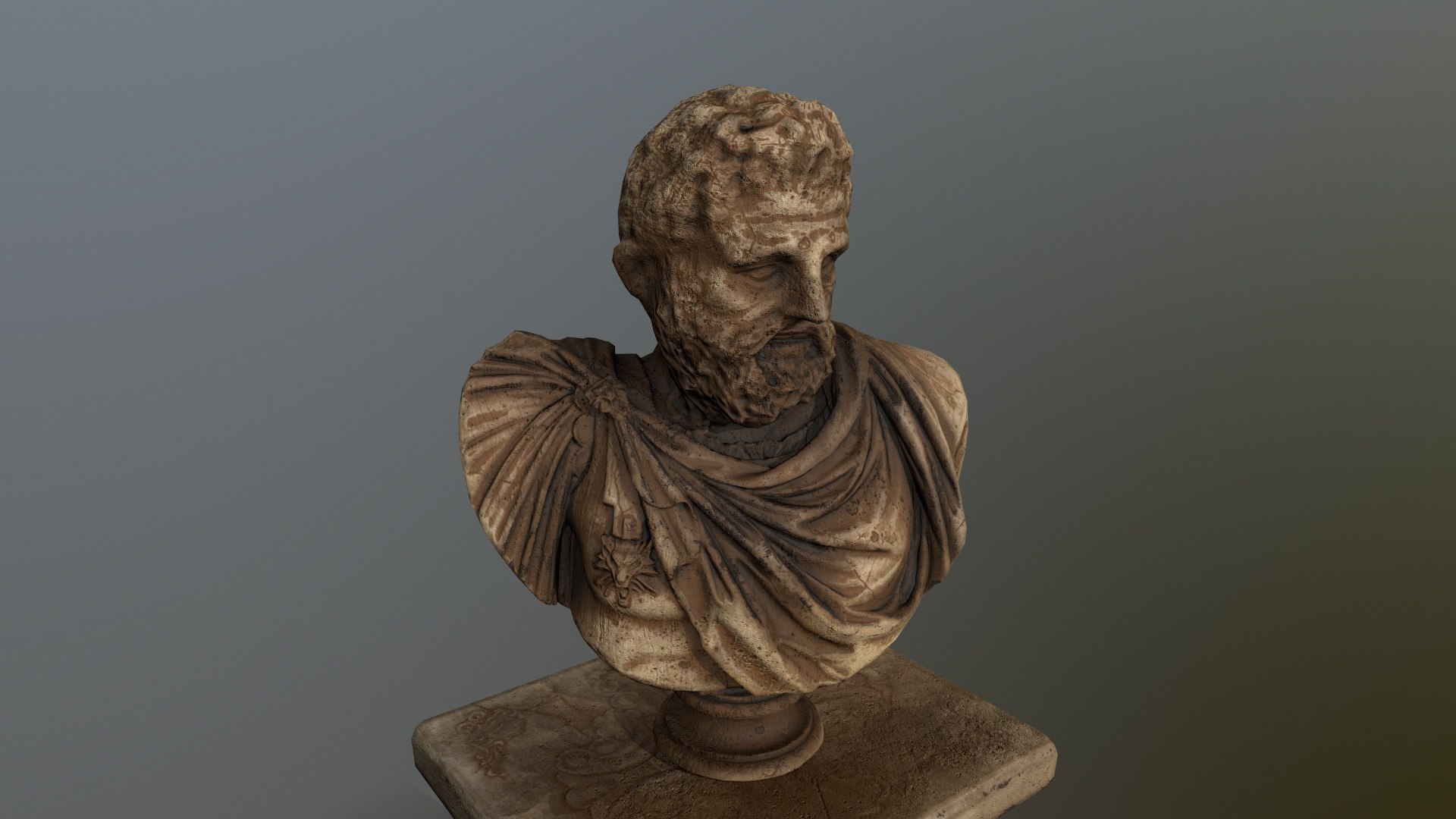 Hercules statue 3D - TurboSquid 1416623
