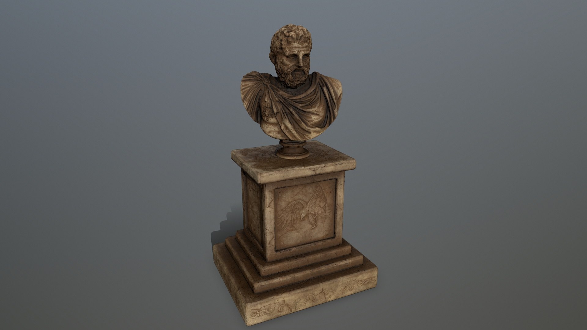 Hercules statue 3D - TurboSquid 1416623