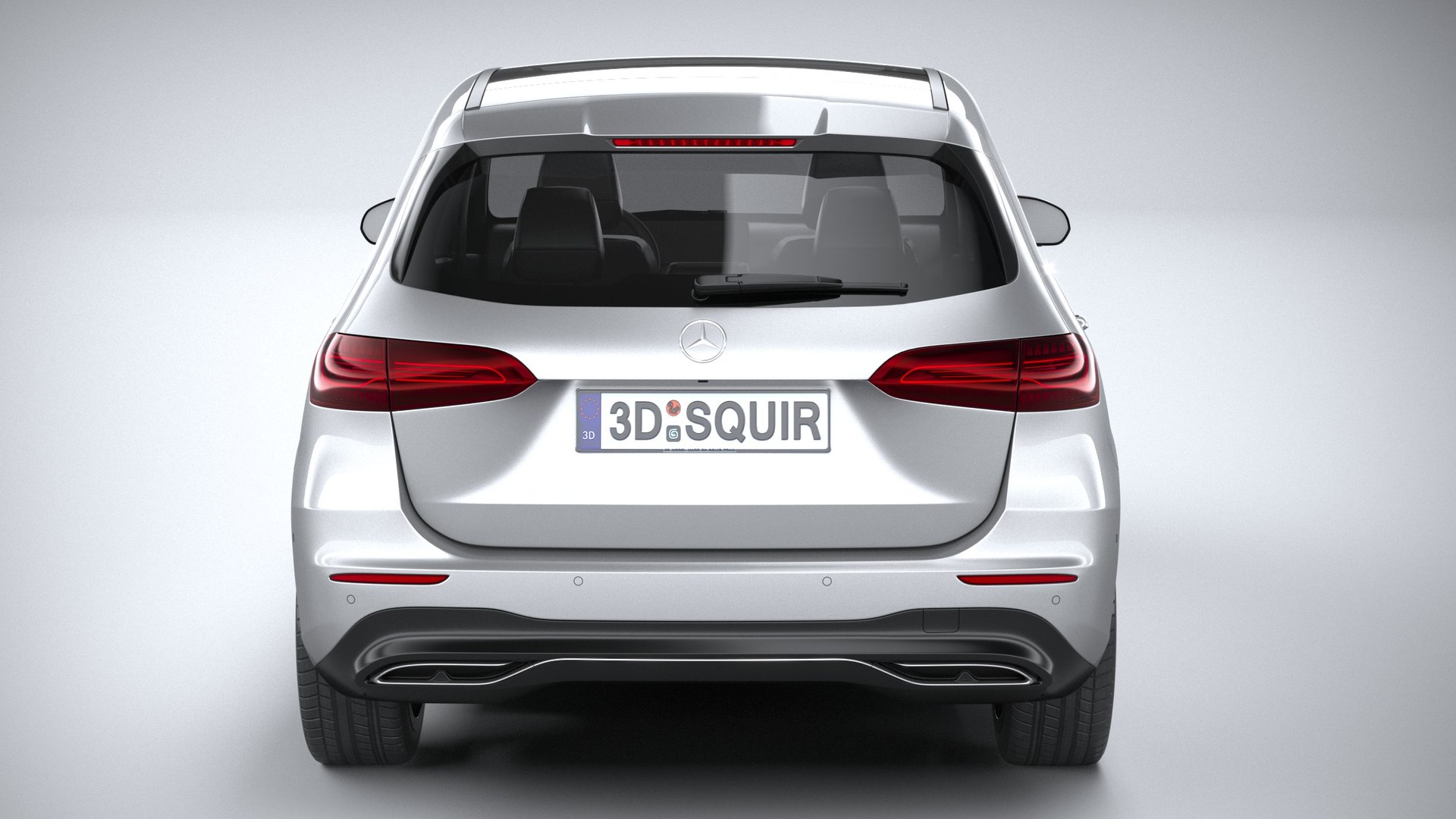 Mercedes-Benz B-Class 2023 3D Model - TurboSquid 2006093