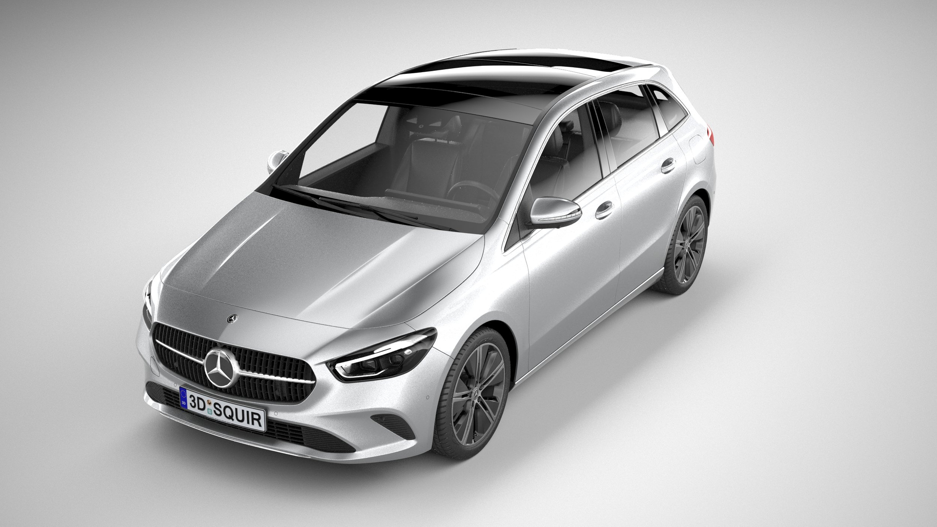 Mercedes-Benz B-Class 2023 3D Model - TurboSquid 2006093