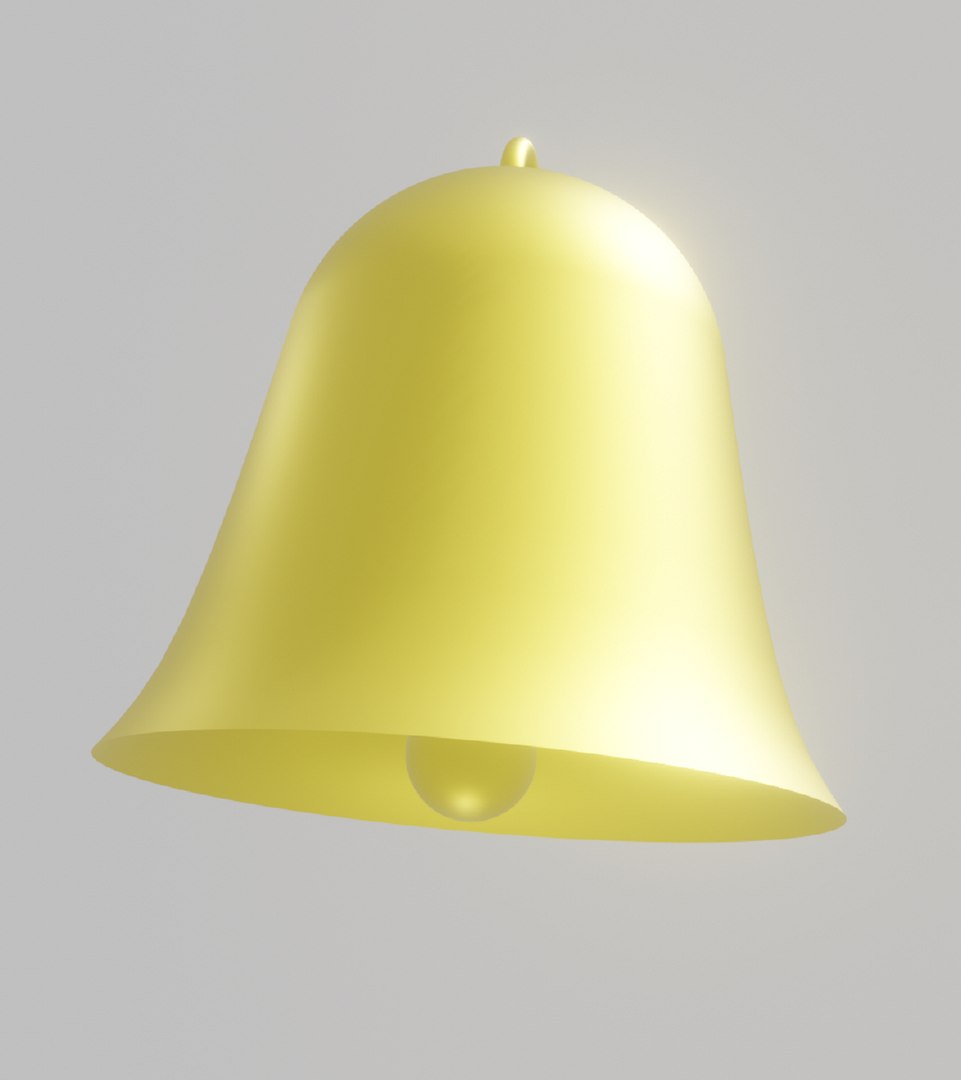 Bell 3D Model - TurboSquid 2027031