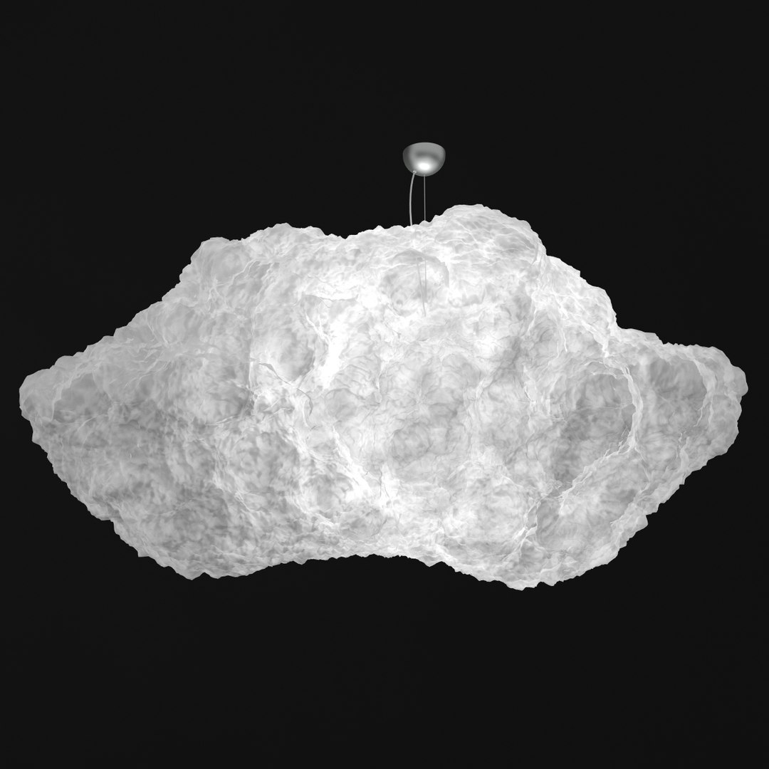 Cloud Lamp Lights 3d Model