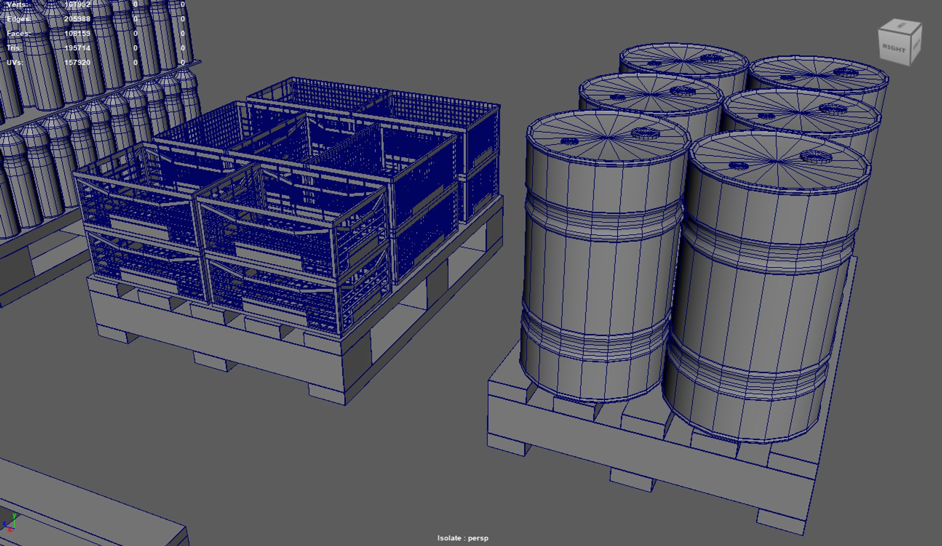 3D Wooden Pallets Pack Model - TurboSquid 2362786