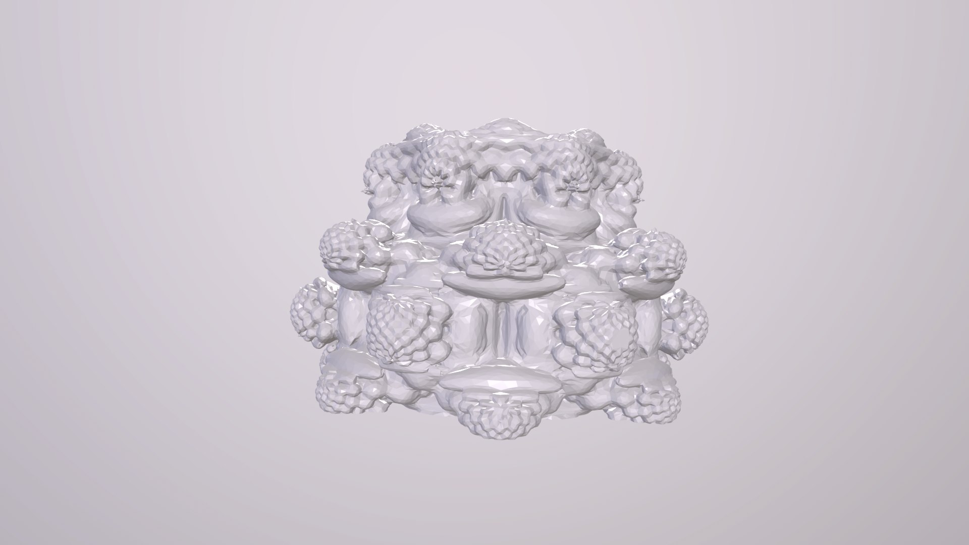 Bionic Structures Organic Forms Figures Fractals 3D Print Model 3D ...