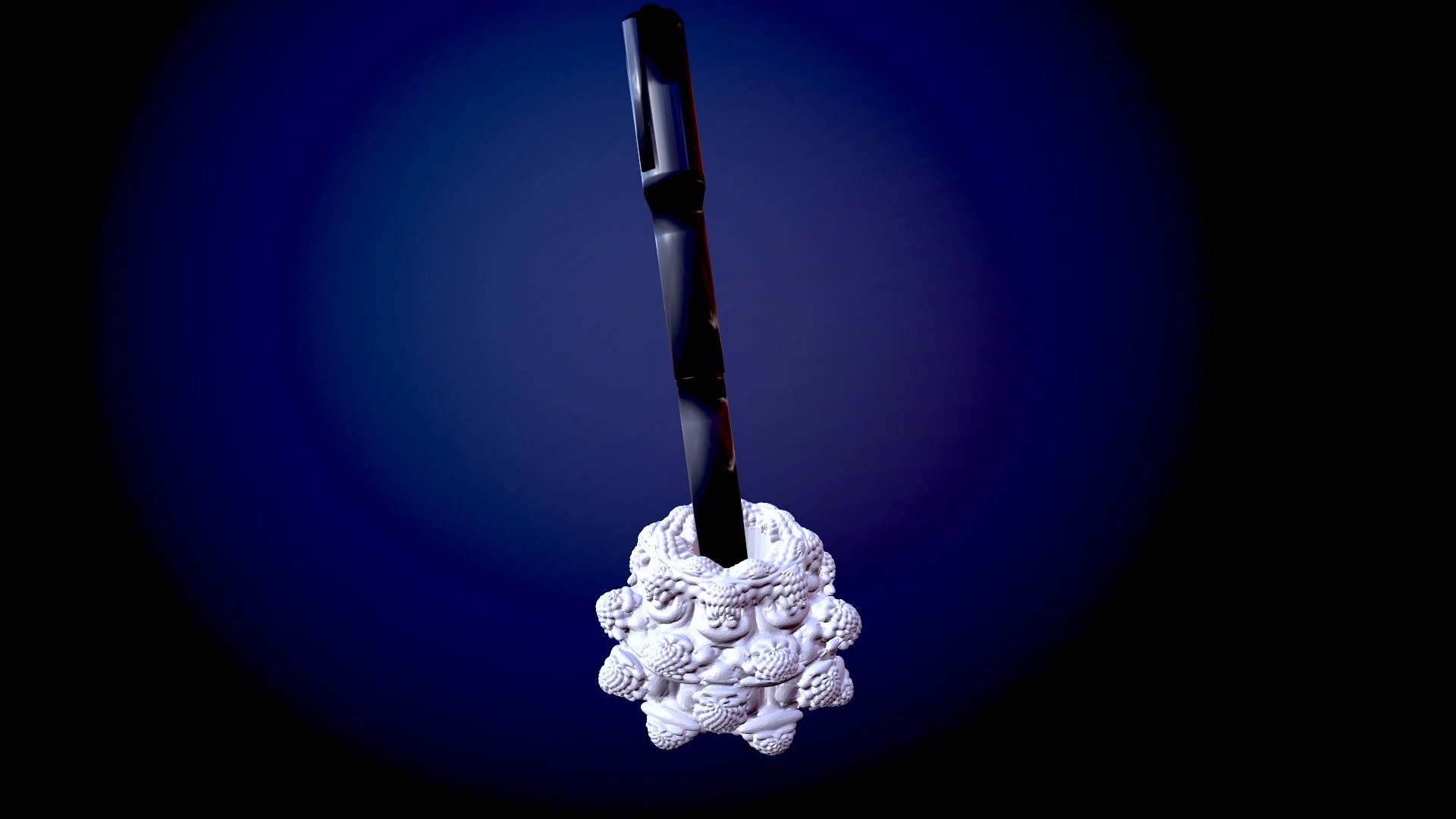 Bionic Structures Organic Forms Figures Fractals 3D Print Model 3D ...