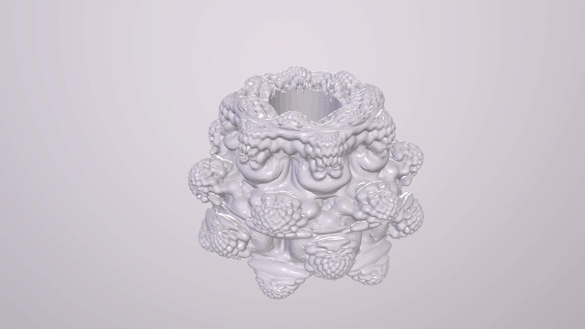 Bionic Structures Organic Forms Figures Fractals 3D Print Model 3D ...