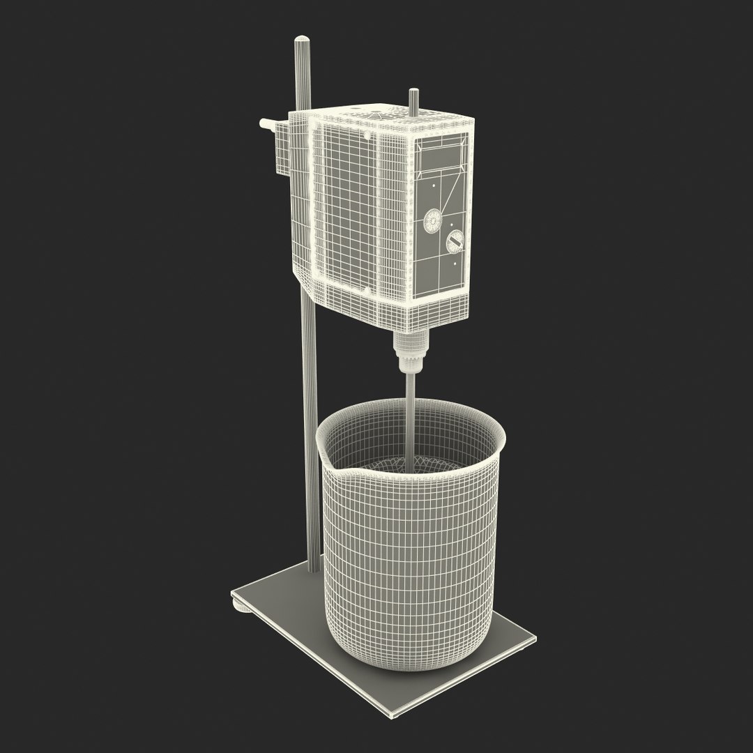 Laboratory Stirrer R100c 3d Model