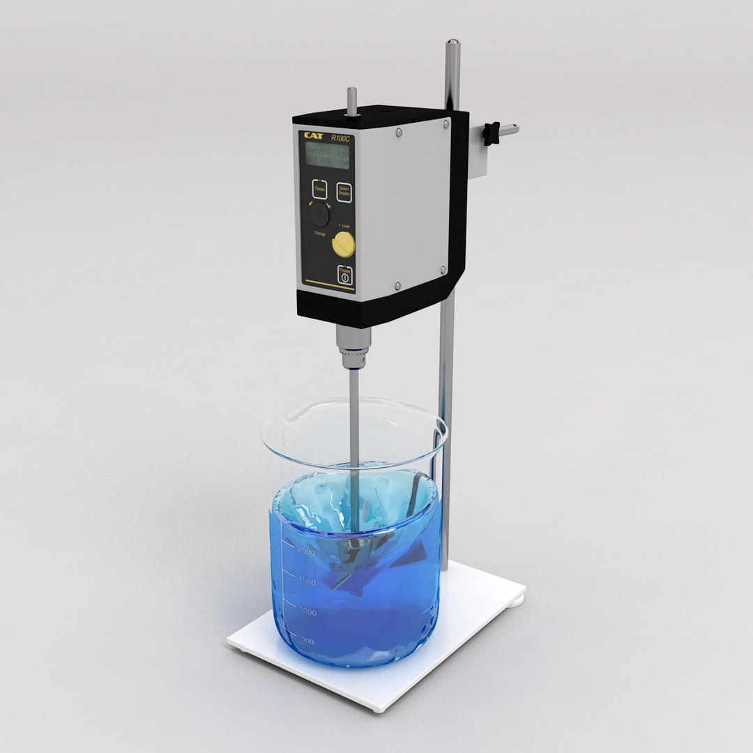 Laboratory Stirrer R100c 3d Model