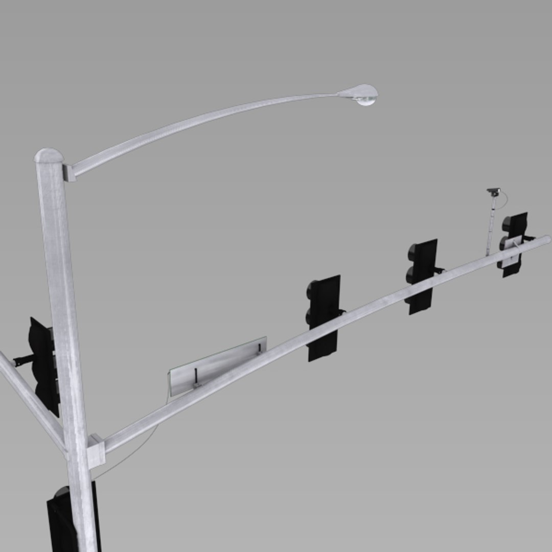 Traffic Control Signal 3d Max