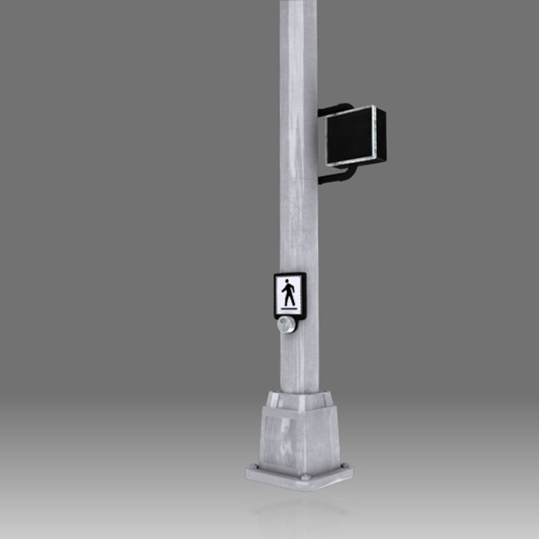 Traffic Control Signal 3d Max
