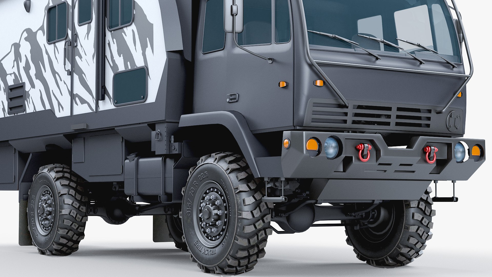 Camper Truck Hunter RMV Predator Model - TurboSquid 1741669