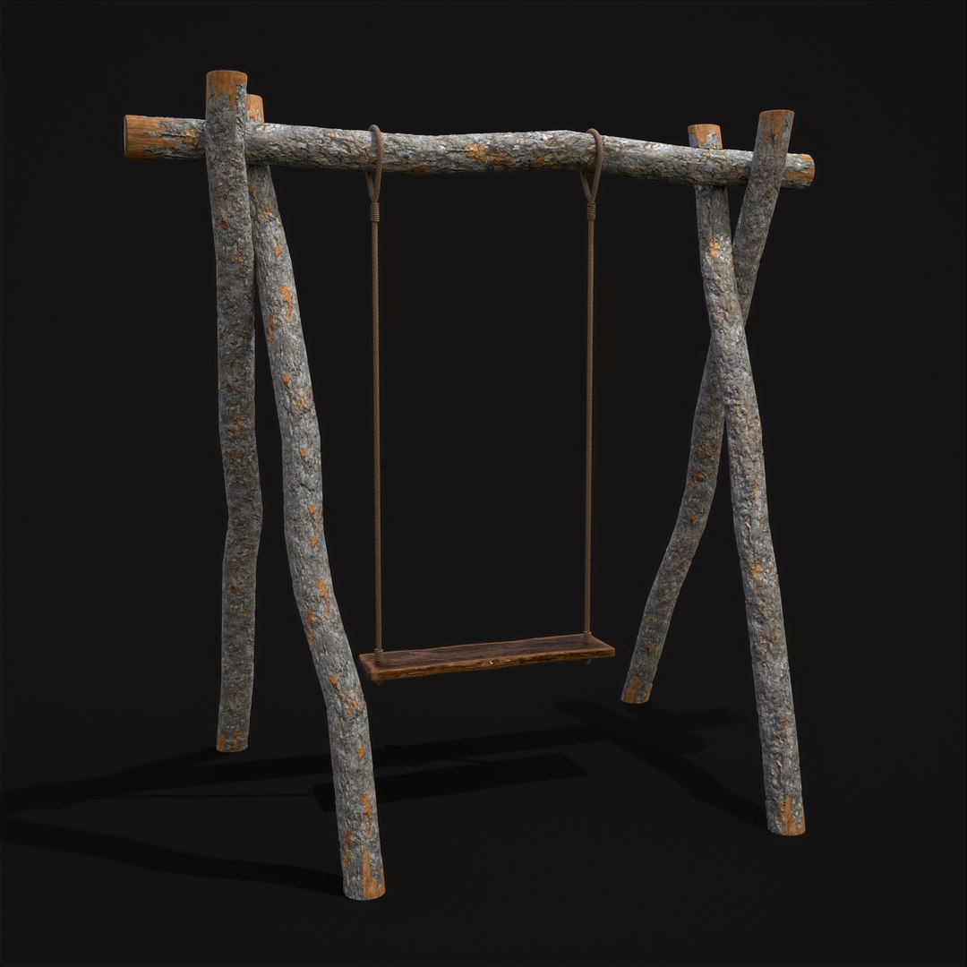 3D Rustic Medieval Wood Furniture Mix Three Model - TurboSquid 2036115