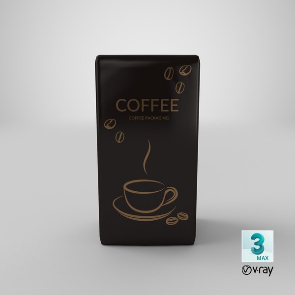 Coffee packing 04 3D model - TurboSquid 1482515