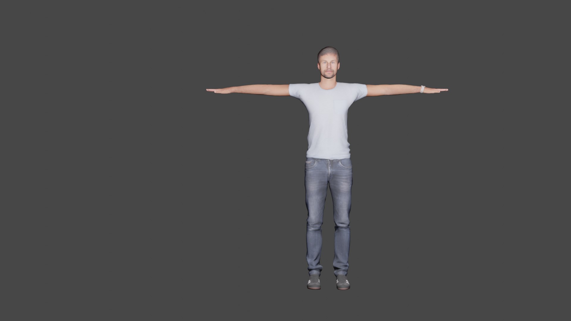 3D Average Caucasian Male 3D Model Model - TurboSquid 1857083