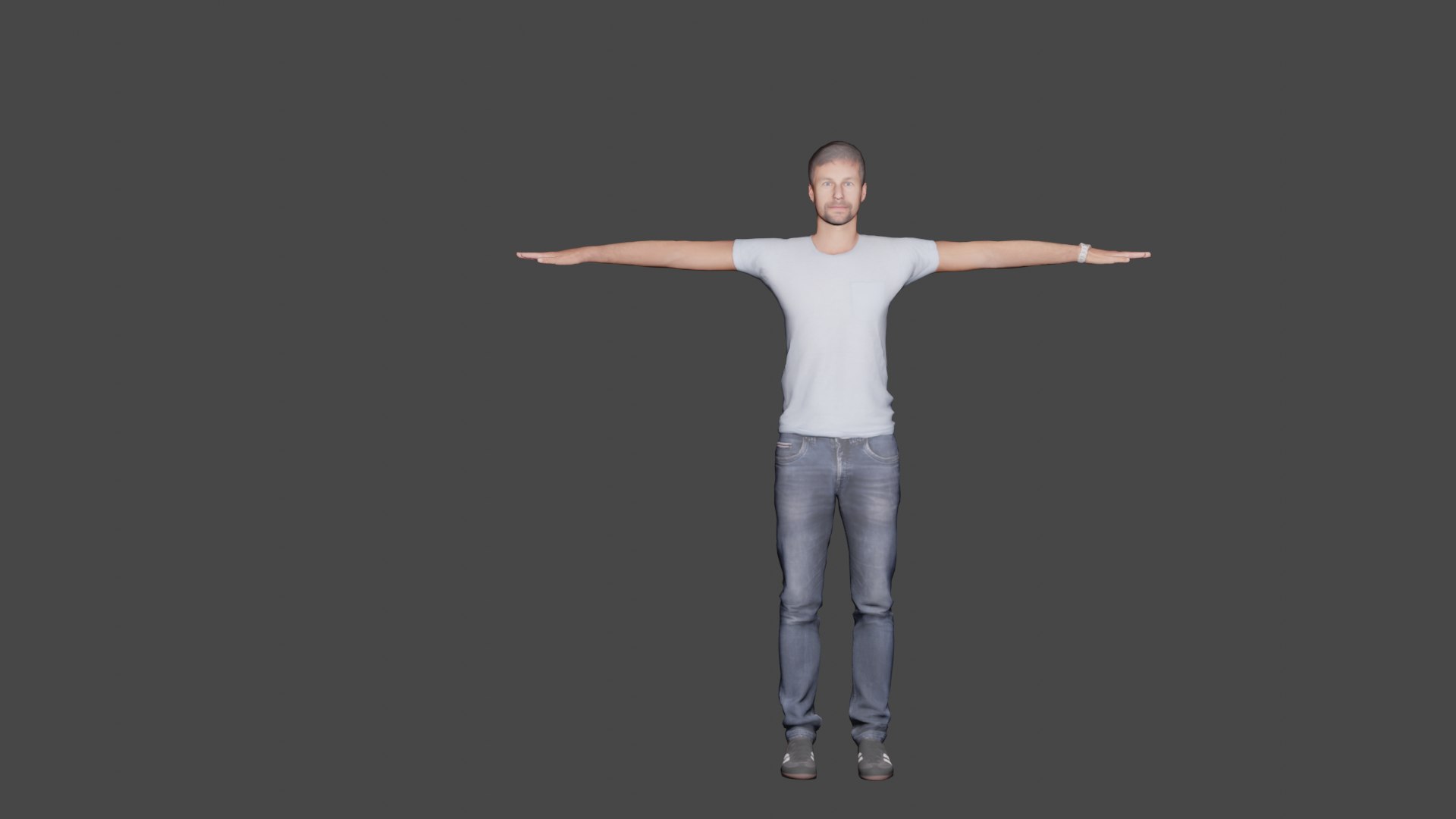 3D Average Caucasian Male 3D Model Model - TurboSquid 1857083