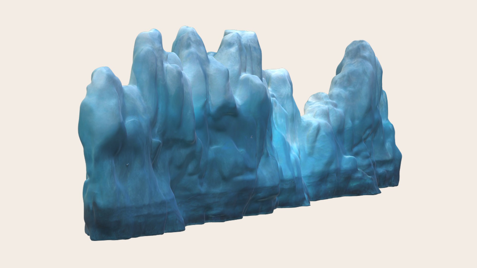 3D Iceberg Model - TurboSquid 2351747