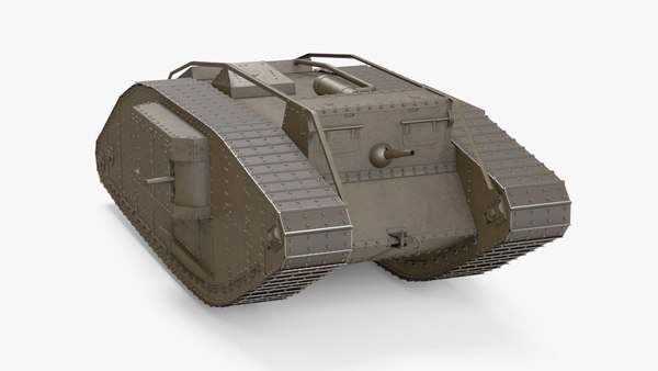 modelo 3d Tanque MK 4 Hembra Aparejado - TurboSquid 2247439