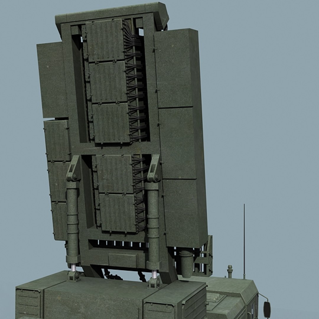 96l6e Radar 3d Model