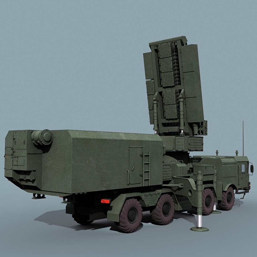 96l6e Radar 3d Model