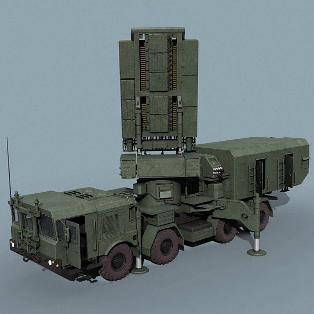 96l6e Radar 3d Model