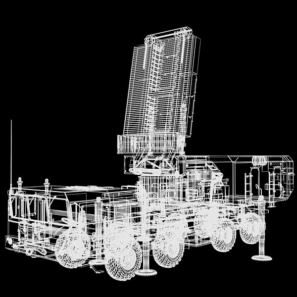 96l6e radar 3d model