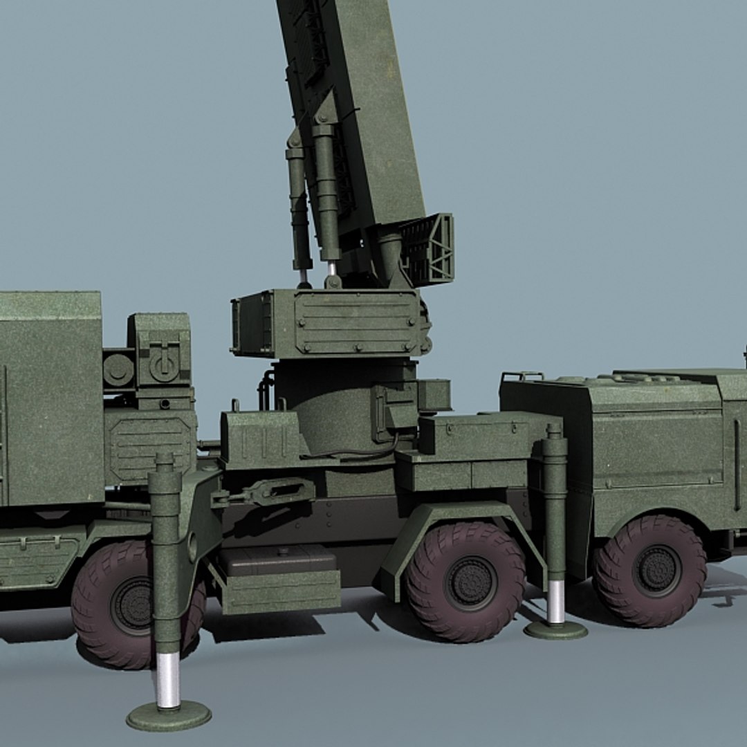 96l6e Radar 3d Model