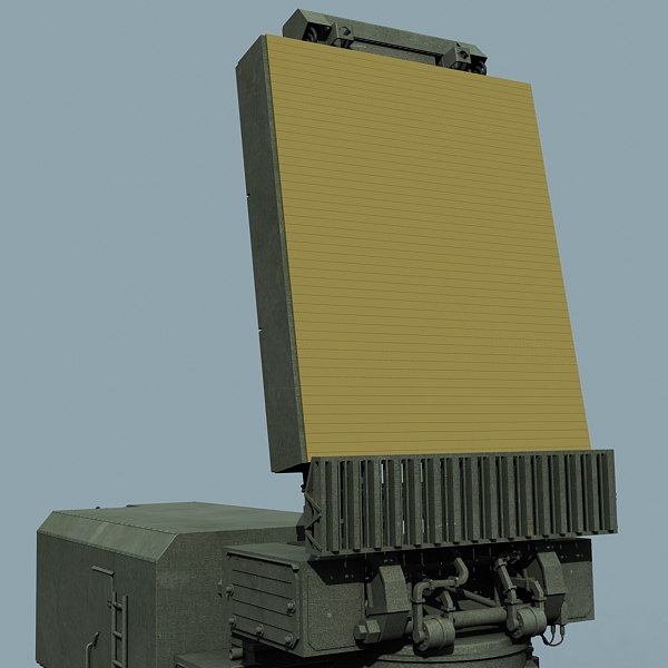 96l6e radar 3d model