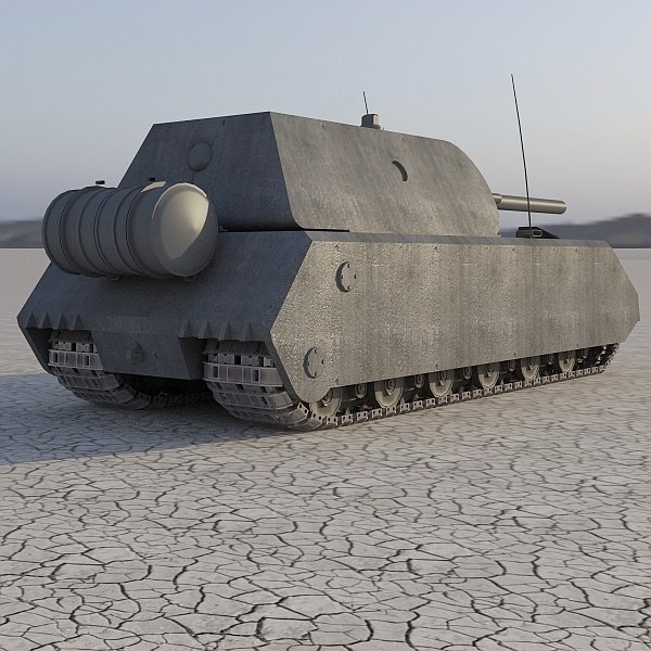 modèle 3D de Maus Tank - TurboSquid 784942