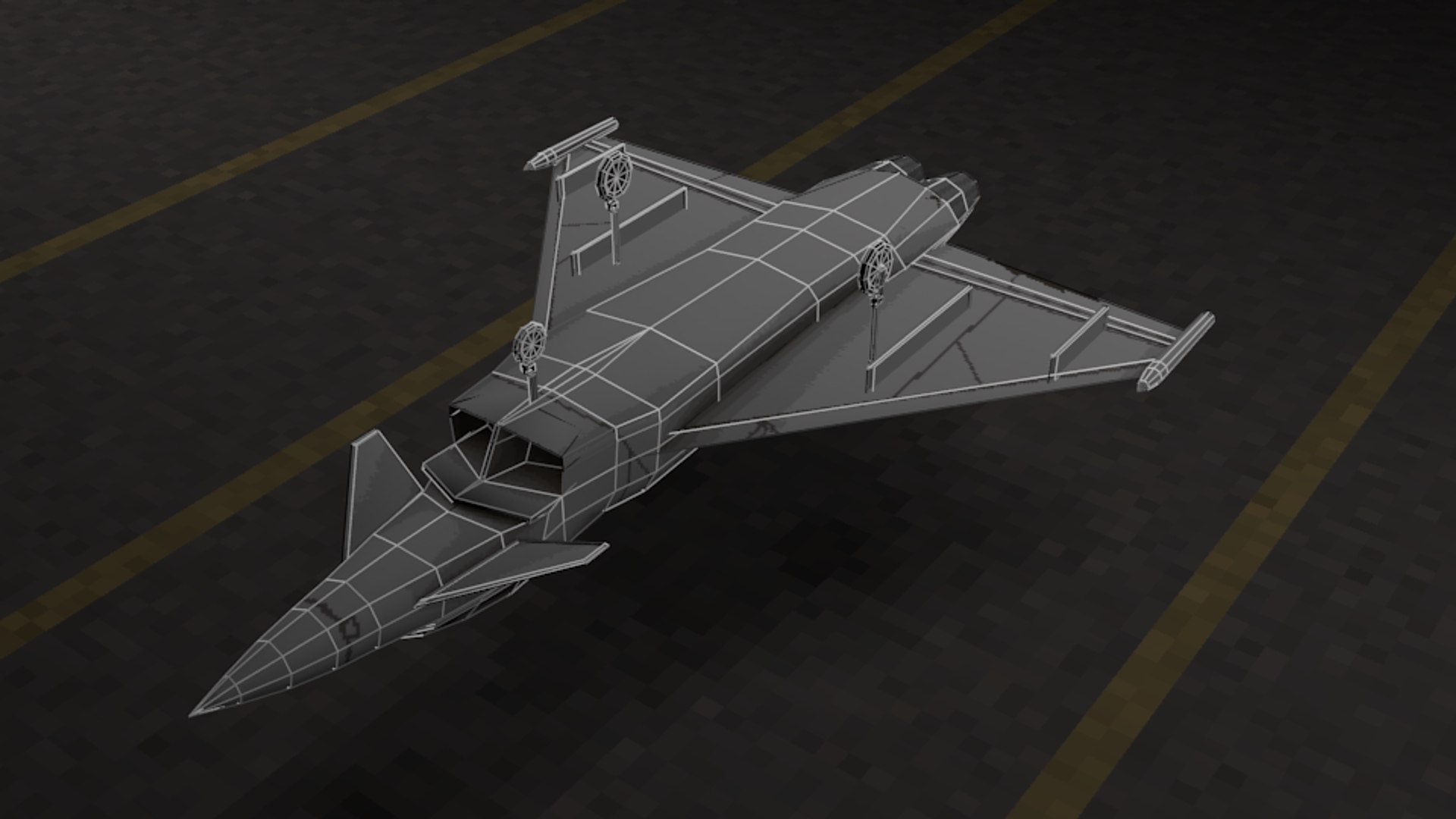 Retro Eurofighter Typhoon 2000 3D Model - TurboSquid 1319669