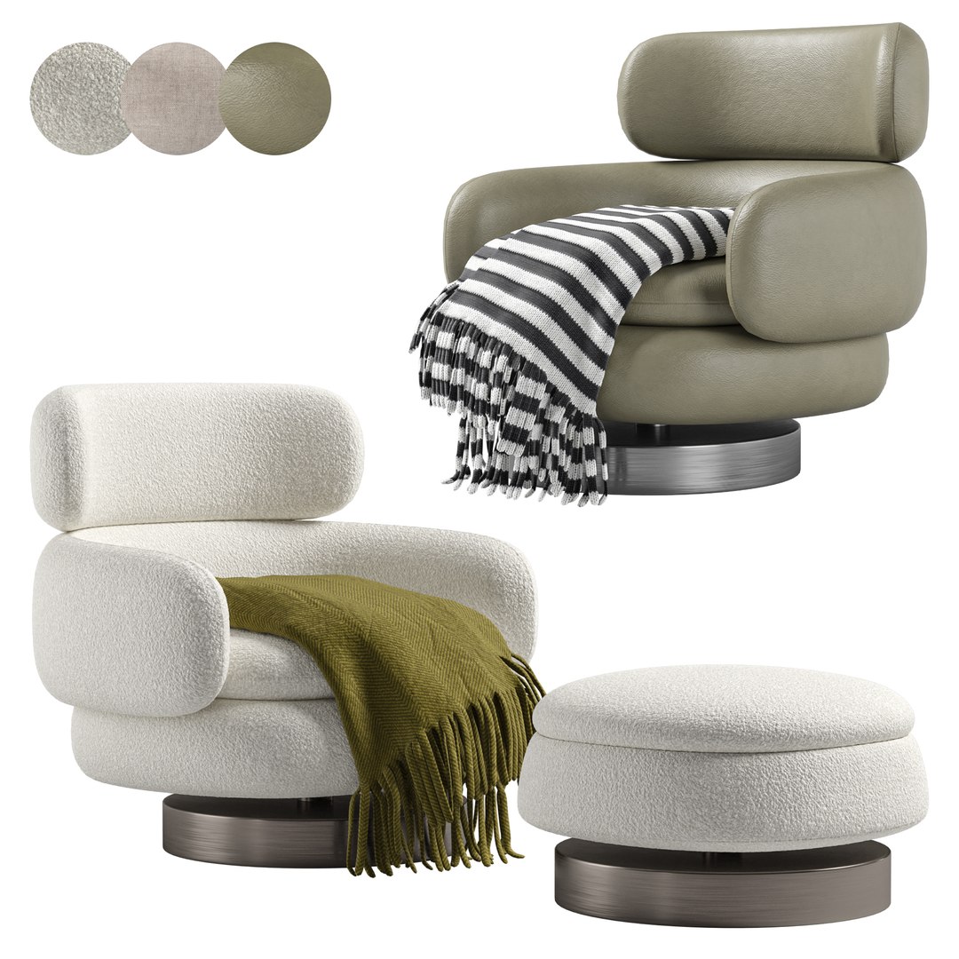 3D Model Vivienne-ARMCHAIR-2018-Corona - TurboSquid 2319316