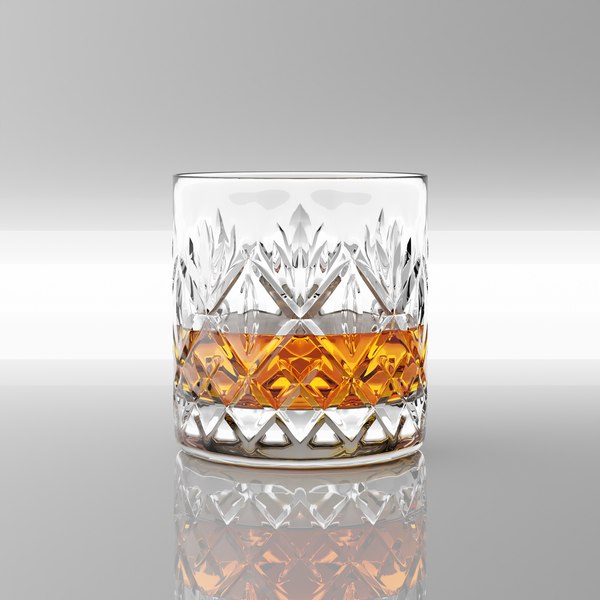 modelo 3d Vaso De Whisky - TurboSquid 2130460