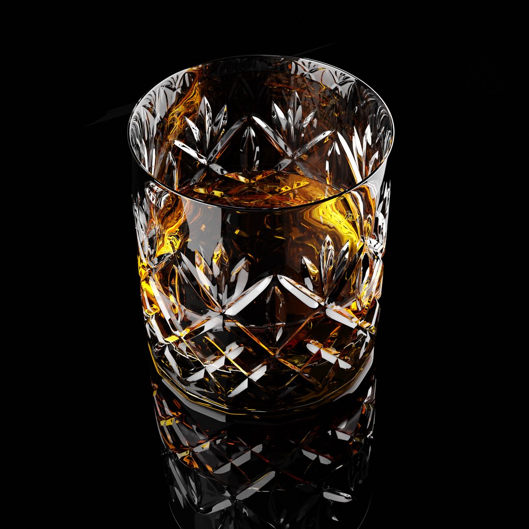 3D Whisky Glass Model - TurboSquid 2130460