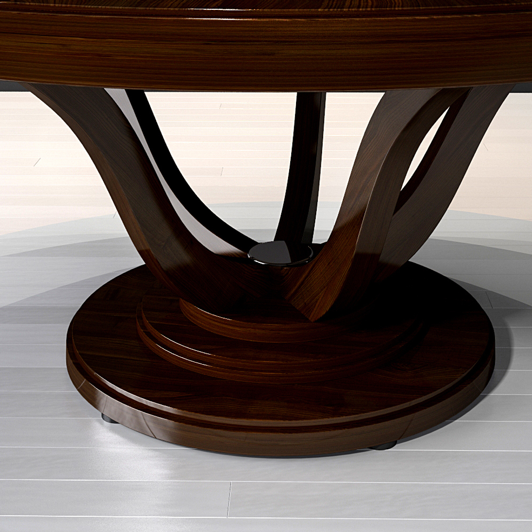 Selva dining table victoria 3D model - TurboSquid 1203801