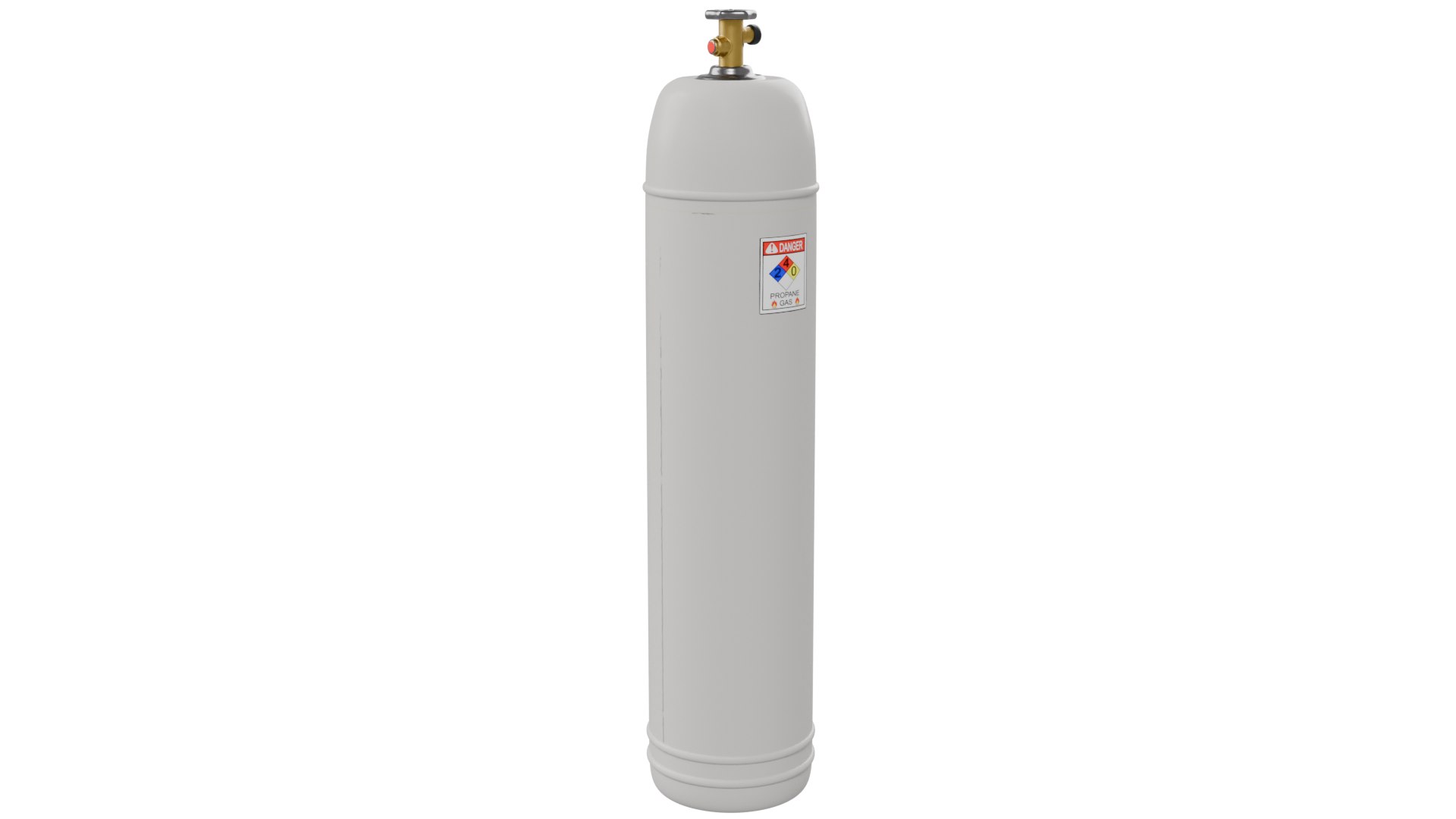3D Model Propane Tank - TurboSquid 2366649