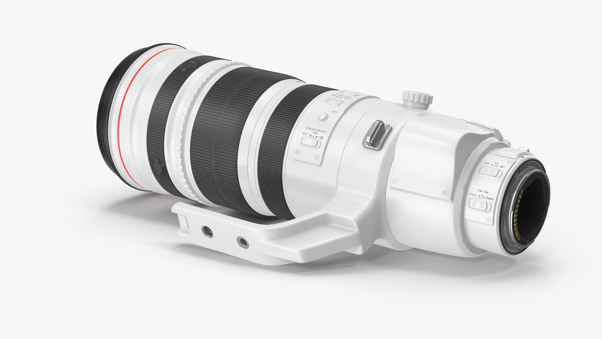 3D Canon Lens Ef 200 - TurboSquid 1586891
