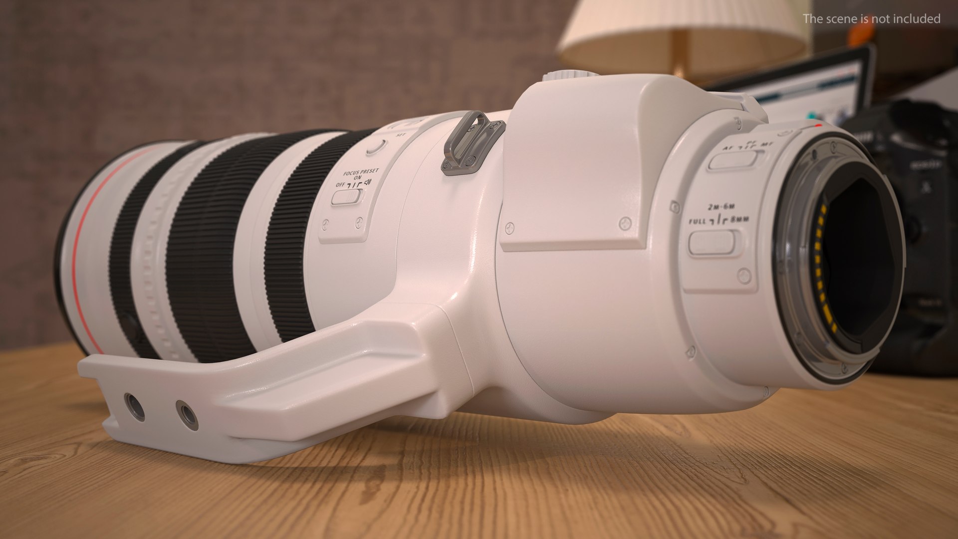 3D Canon Lens Ef 200 - TurboSquid 1586891