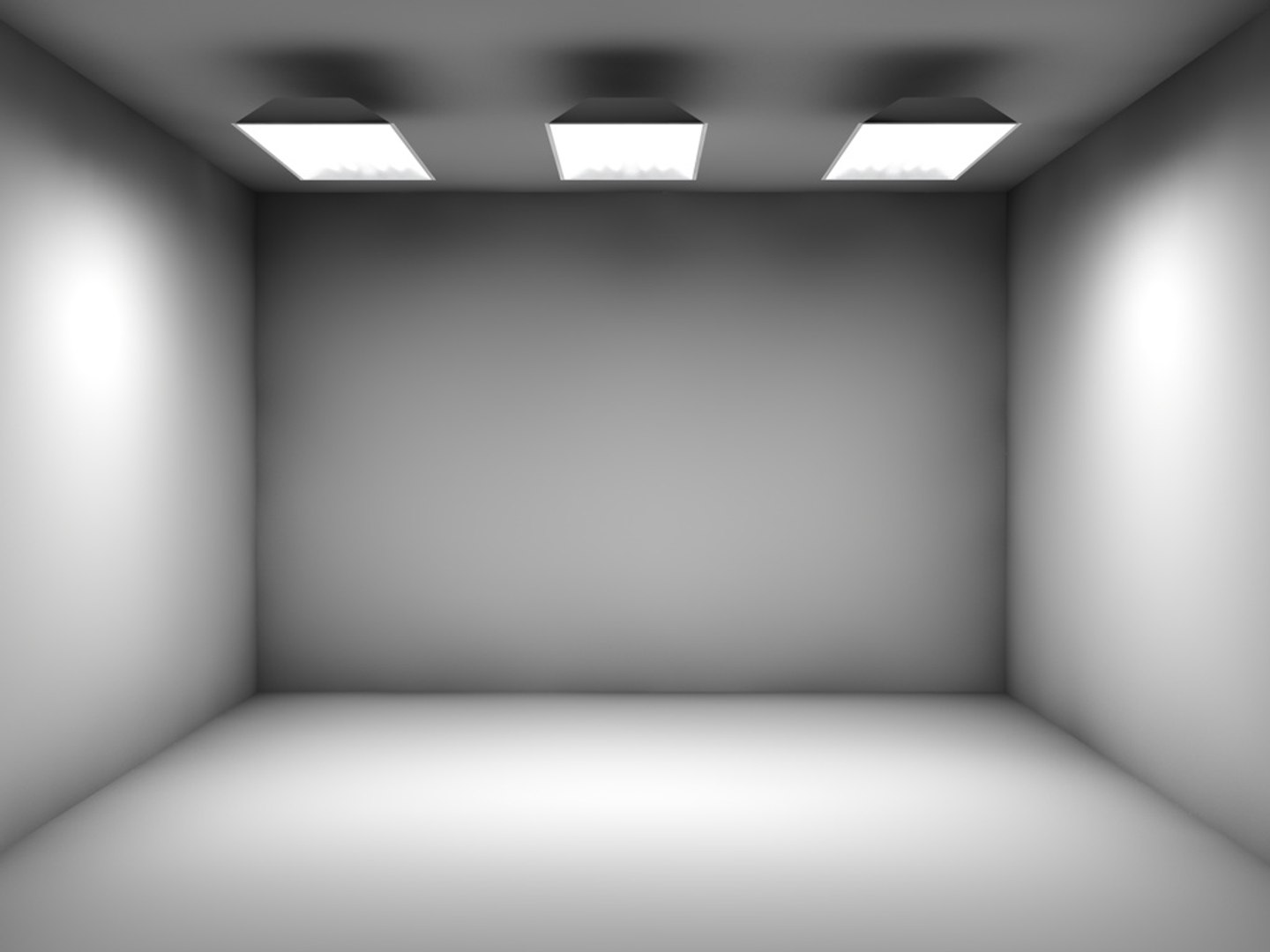 2 Fluorescent Light Troughs 3d 3ds