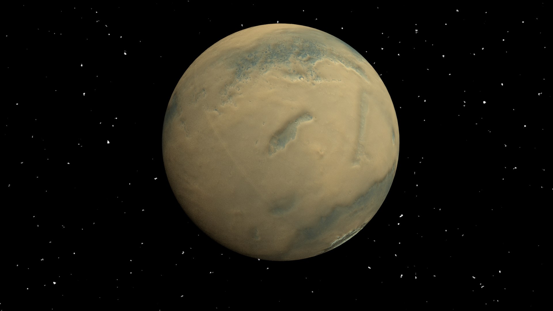 Realistic Planet Mars 3D Model - TurboSquid 1331382