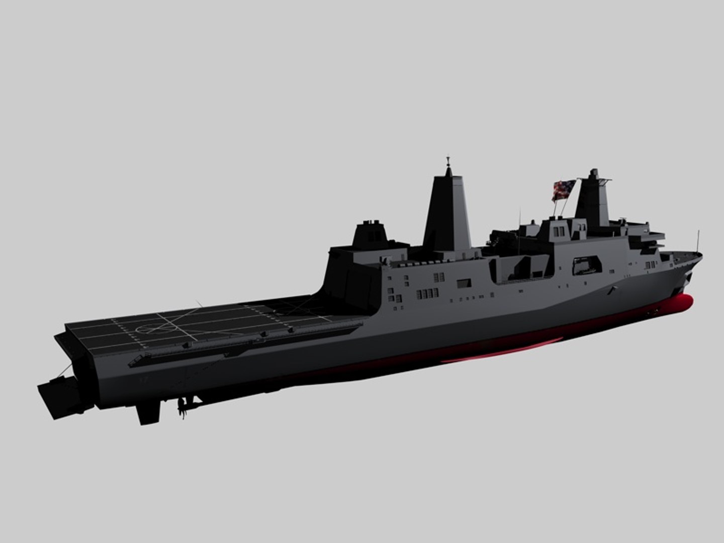 San Antonio Lpd 17 3d Model