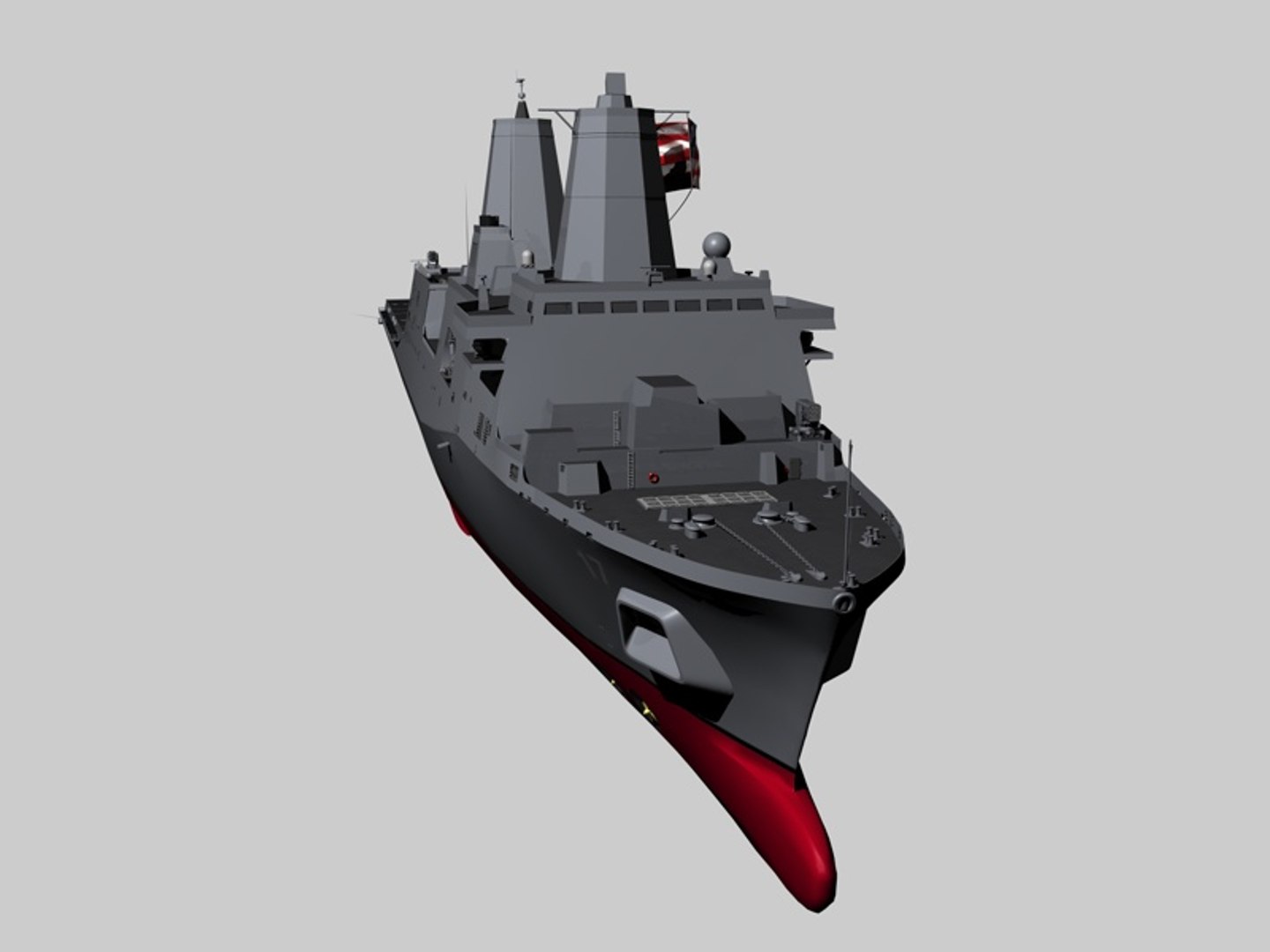 San Antonio Lpd 17 3d Model