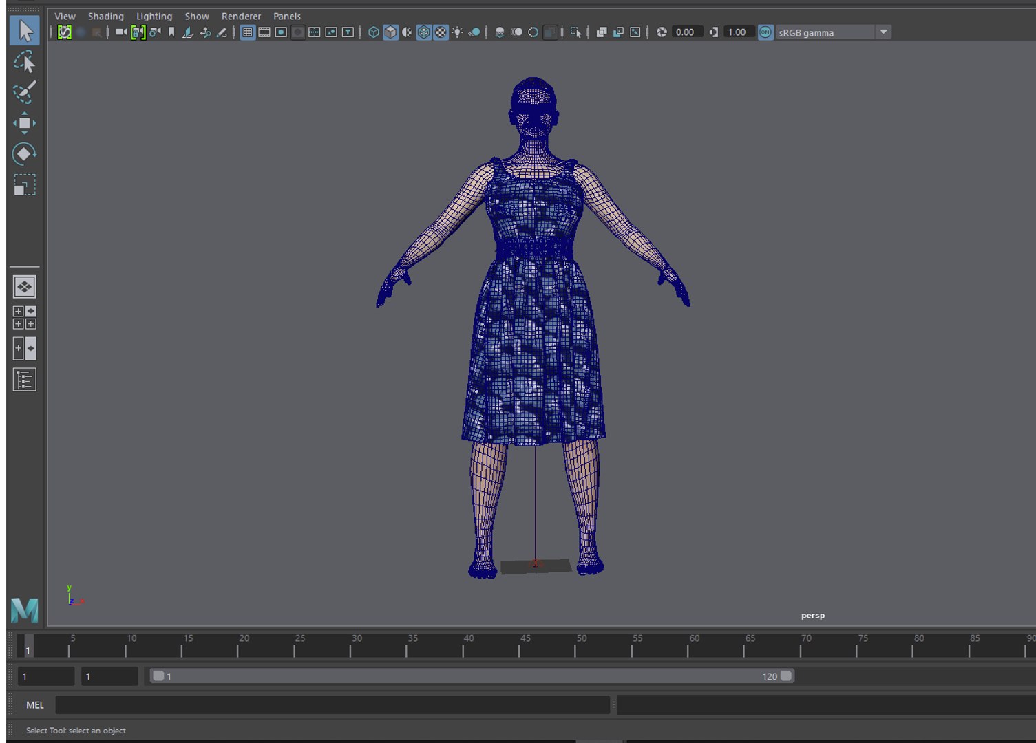 3D character female clothing dress model - TurboSquid 1605690