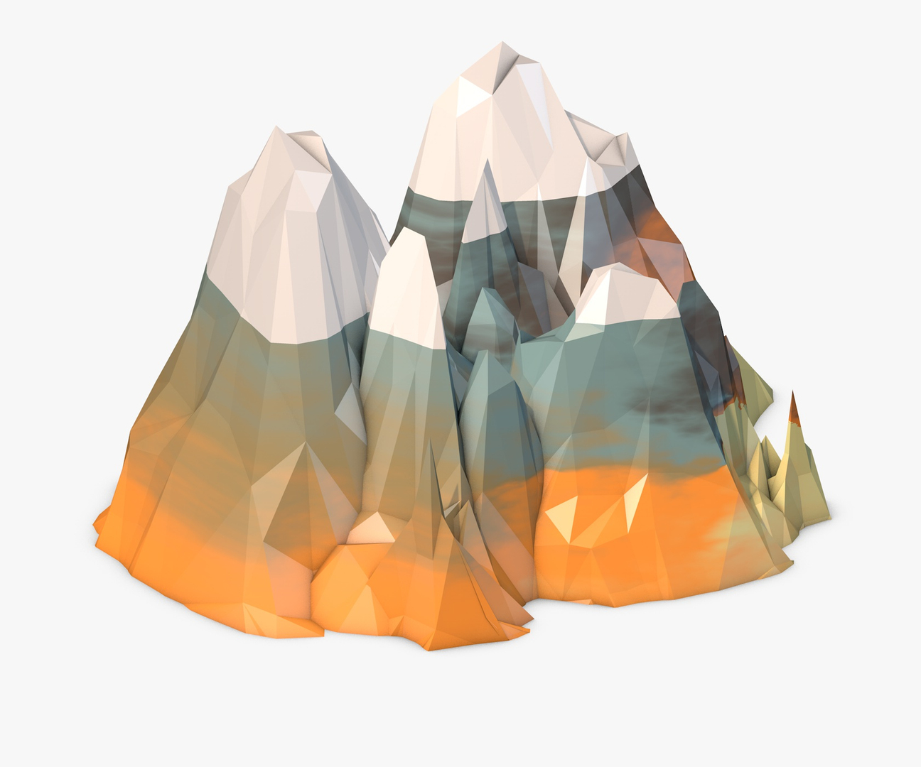 3D model mountain - TurboSquid 1195972